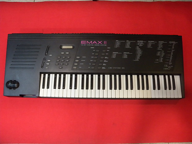 Emu Emax-II sampler | Reverb