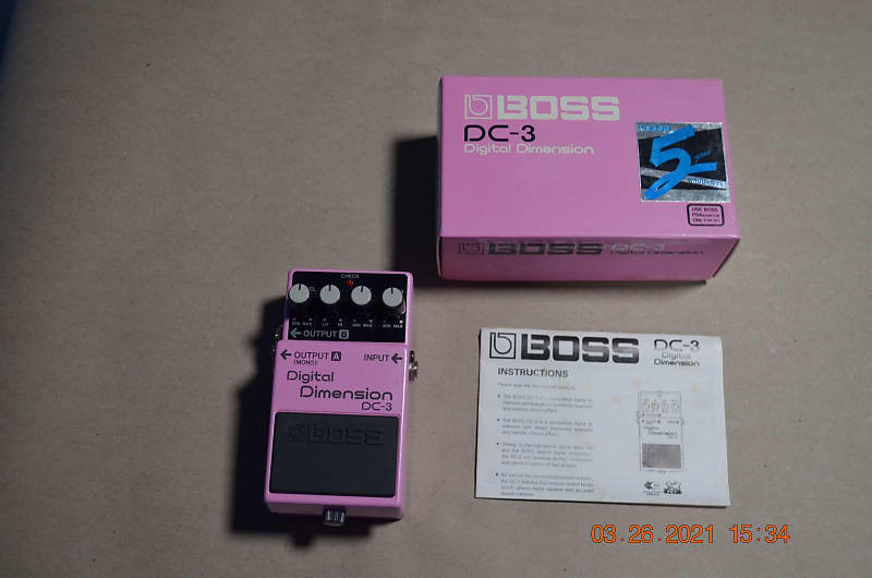 Boss DC-3 80-90s Pink | Reverb UK