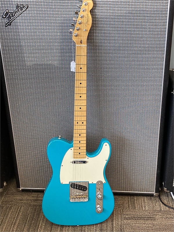 Fender American Professional II Telecaster c. 2021 Miami Blue | Reverb