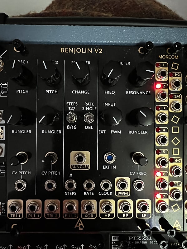 After Later Audio Benjolin V2 and Morcom expander | Reverb
