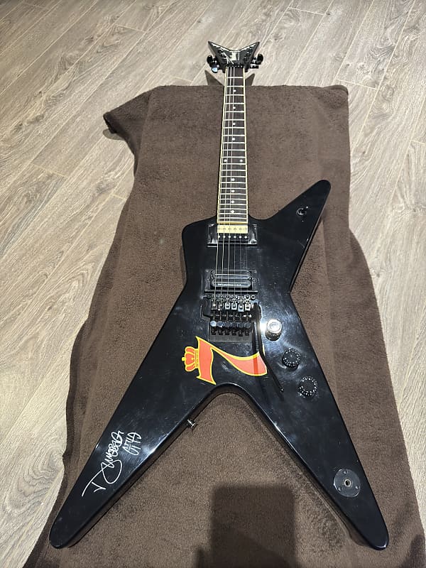 Washburn Dime 333 Blackjack 1995 - Dimebag Signature | Reverb
