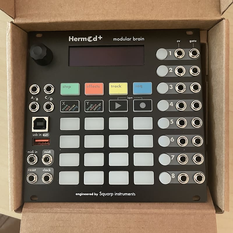 Squarp Instruments Hermod+ JUST RELEASED!! 2023 - Black | Reverb