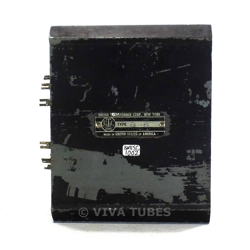 Vintage UTC LS-65 Output Transformer for Tube Amps 60 Watts | Reverb