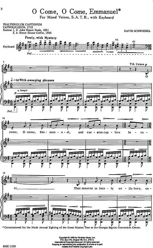 O Come, O Come, Emmanuel | Reverb