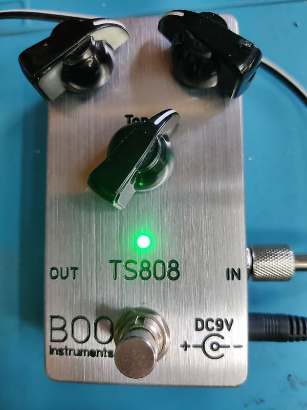 Boo Instruments TS808 Tube Screamer handmade in England | Reverb UK