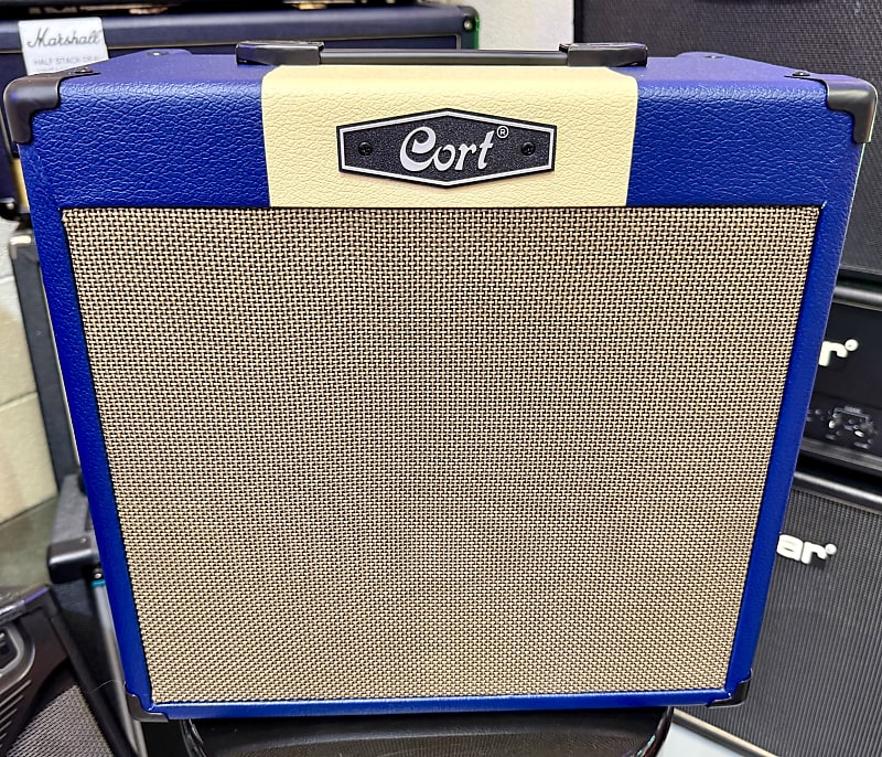 🎸NEW 2025🎸 Cort CM30-R Blue 30w Guitar Amplifier~ Combo Amp | Reverb