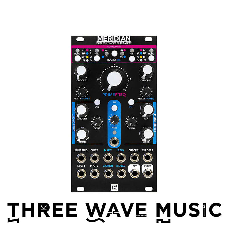 Modbap Modular Meridian - Dual Multimode Filter Array [Three | Reverb
