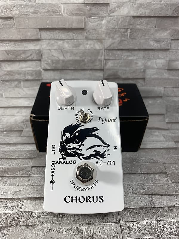 Pigtone AC-01 Analog Chorus - White | Reverb
