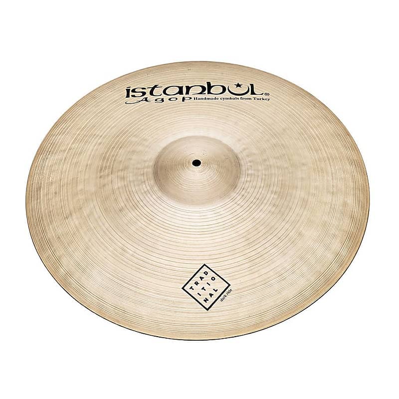 Istanbul Agop Traditional Dark Ride Cymbal 26" | Reverb