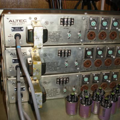 Altec 1599A (serviced) discrete 6 channel mixer with four | Reverb