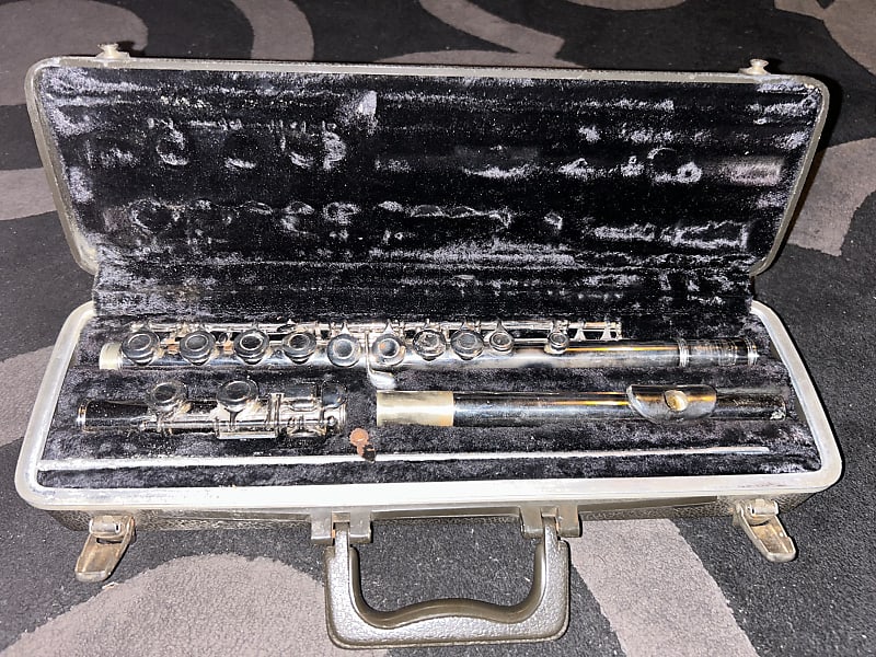 Bundy Selmer flute 1970’s Silver plated | Reverb