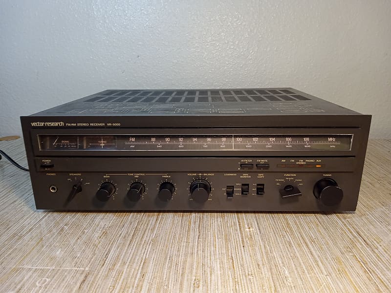 Vector Research VR-5000 Stereo Receiver Vintage Japan 1979 | Reverb