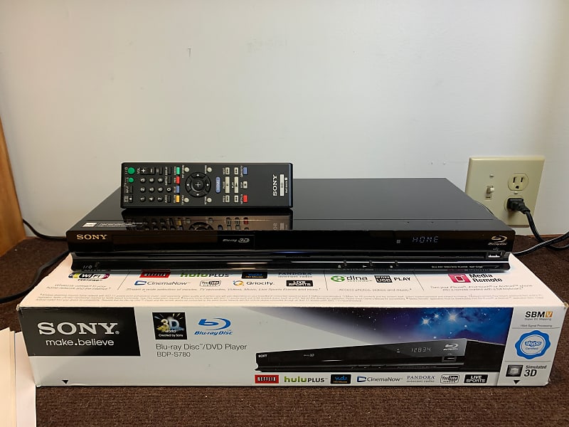 Sony BDP-S780 BluRay/DVD Player * Remote * Box | Reverb