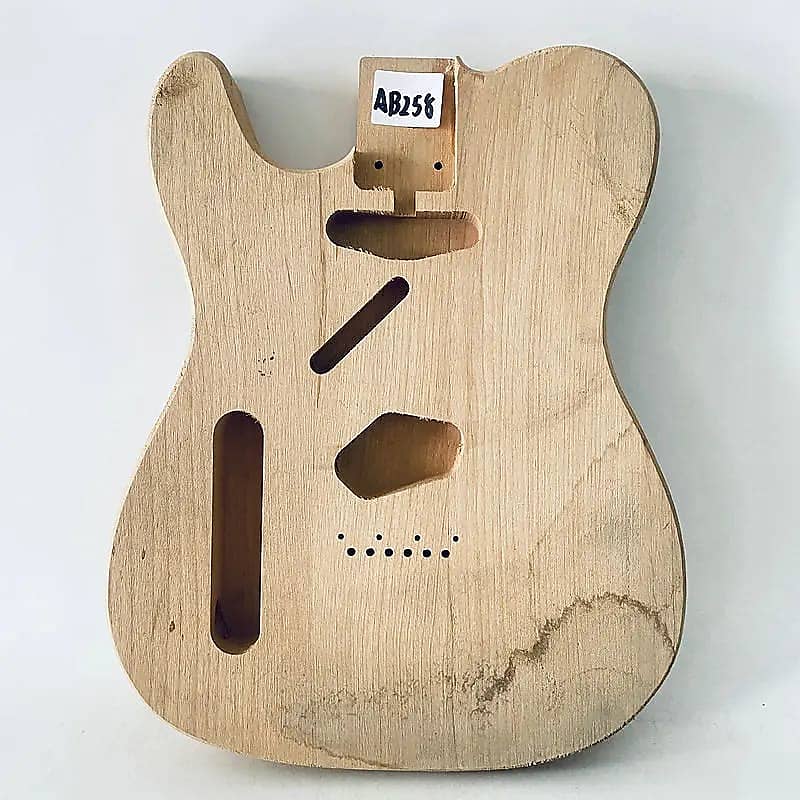 Left Handed Telecaster Tele Style Mahogany Guitar Body | Reverb UK