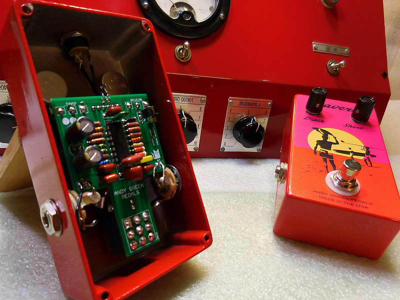 Seaverb Reverb Pedal Handmade by Andy Green Pedals *AMAZING* | Reverb
