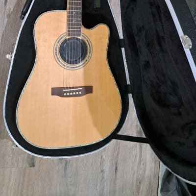 ZAD900CE Solid Spruce/Rosewood Acoustic Electric AURA Pro | Reverb