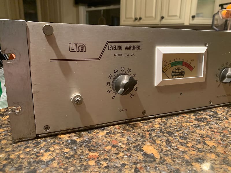 UREI LA-2A Leveling Amplifier 1968 - Silver | Reverb