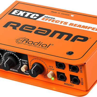 Radial Engineering EXTC Stereo Mixer Effects Loop | Reverb