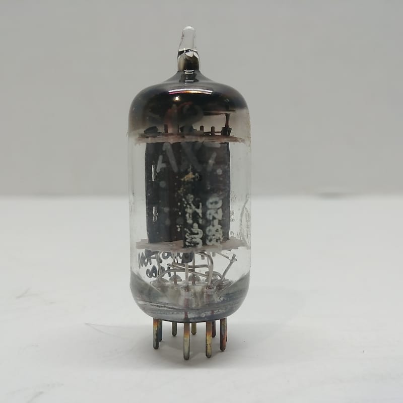 Vintage 1960 GE Long Plate 12AX7 Tube 100% / 100% Balanced | Reverb