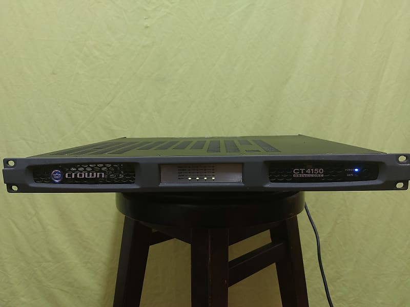 Crown Audio CT4150 4-Channel Rackmount Power Amplifier | Reverb