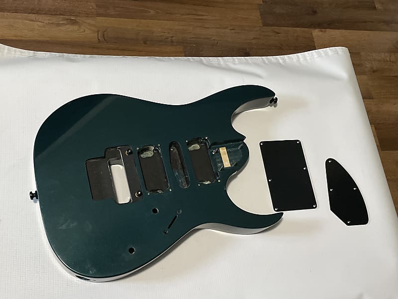 1997 Korean Ibanez RG470 Emerald Green Basswood Guitar | Reverb UK