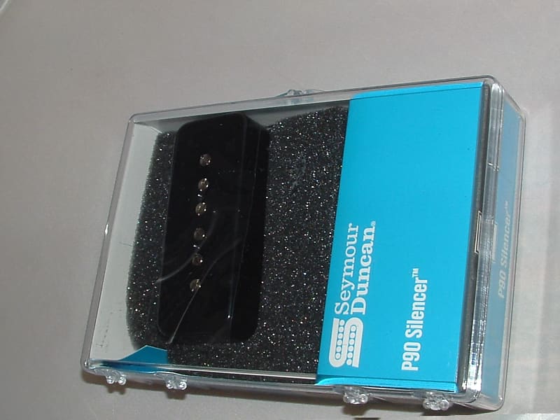 Seymour Duncan P90 Silencer Neck Soapbar Pickup (Black) New | Reverb
