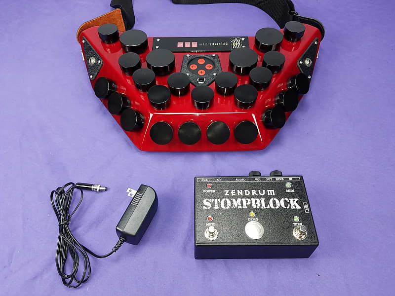 Zendrum LT (new version) w/ Stompblock drum module | Reverb