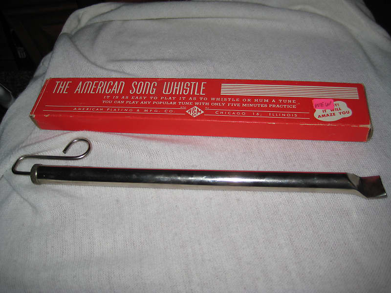 American Song Slide Whistle w/ Box Vintage 1970's | Reverb
