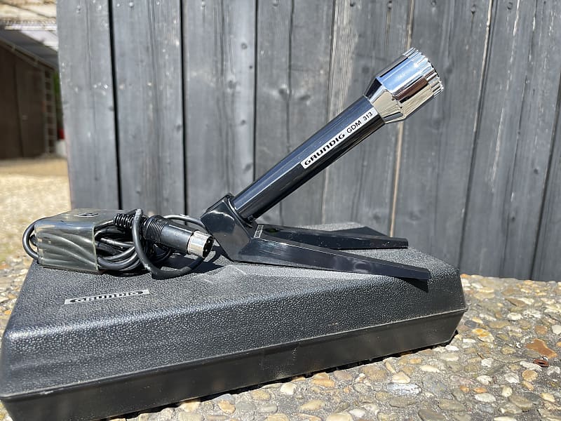 Grundig GDM 313 microphone mic 1970 cardioid | Reverb