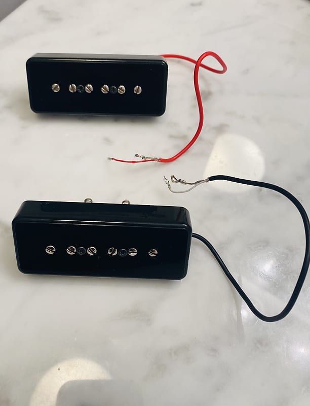Fender Noventa MP90 Pickups 2021 - Black | Reverb
