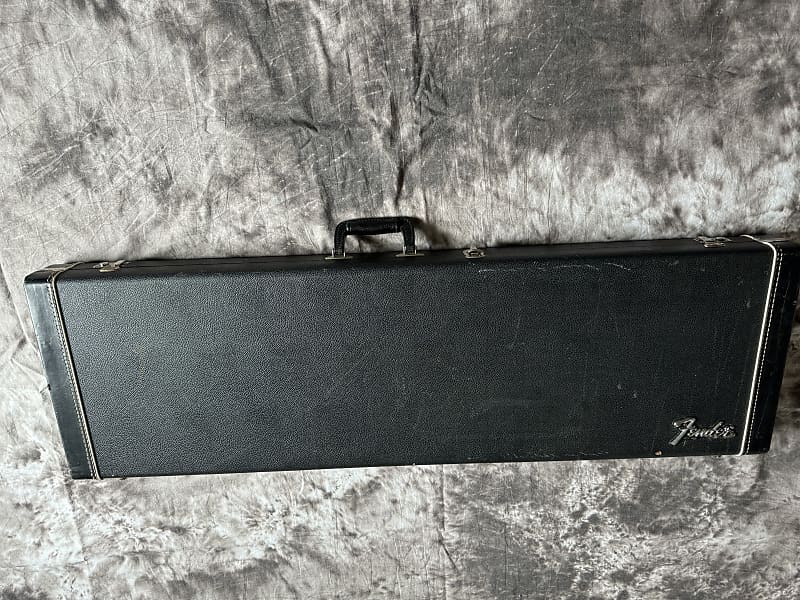 Fender Jazz Precision Telecaster bass hard Tolex case | Reverb