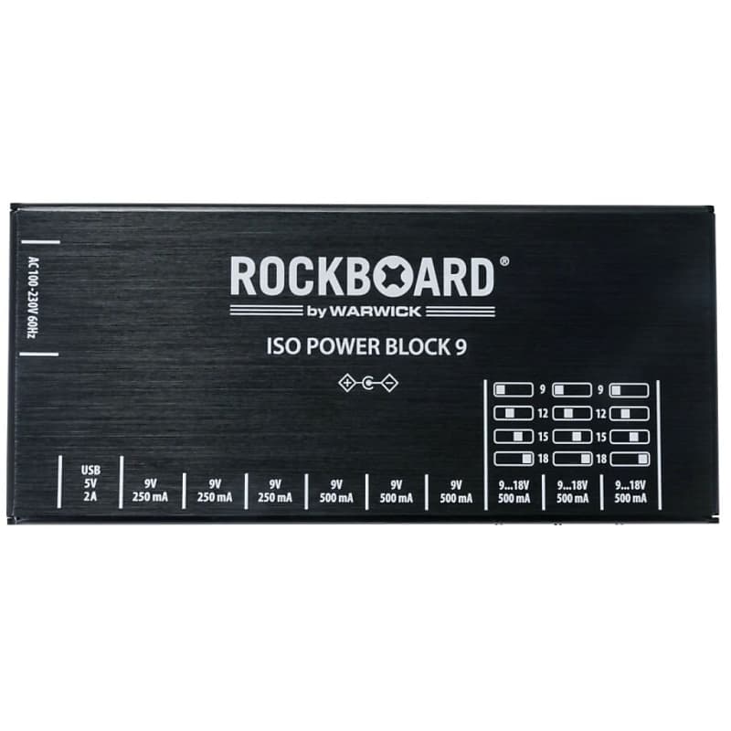 RockBoard ISO Power Block V9 IEC - Isolated Multi Power | Reverb