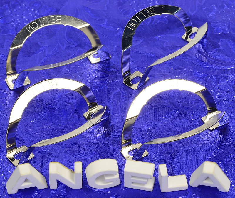 Four Belton Octal Bear Trap Tube Retainer Clips For Fender | Reverb