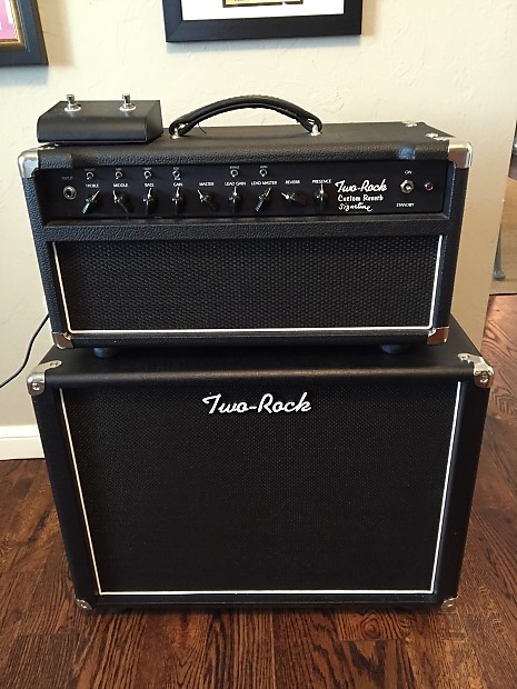 Two Rock Custom Reverb Signature V1, SN #62, 2005, Black + | Reverb