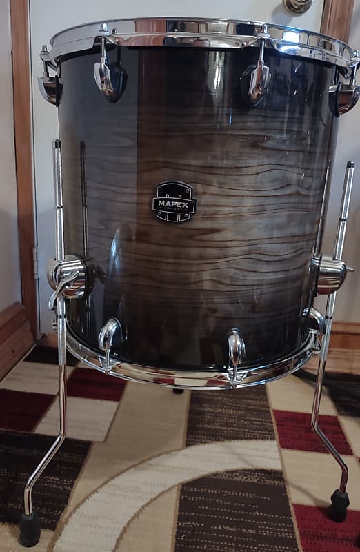 Mapex Armory 16x16" Floor Tom - Black Dawn | Reverb