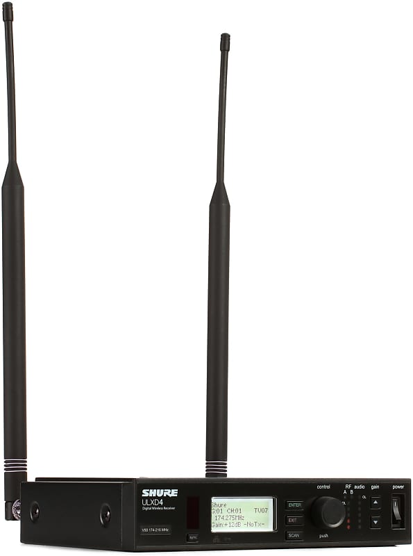 Shure ULXD4 Digital Wireless Receiver - V50 Band | Reverb
