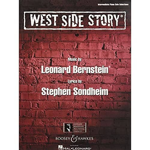West Side Story: Intermediate Piano Solo Selections Sondheim, | Reverb