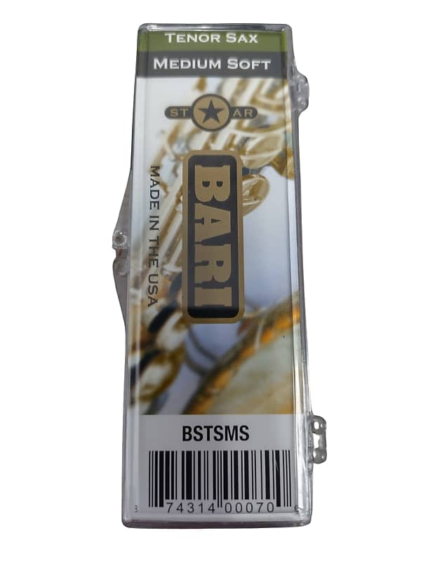 Bari Woodwind Star Bb Tenor Saxophone Synthetic Reed Strength | Reverb