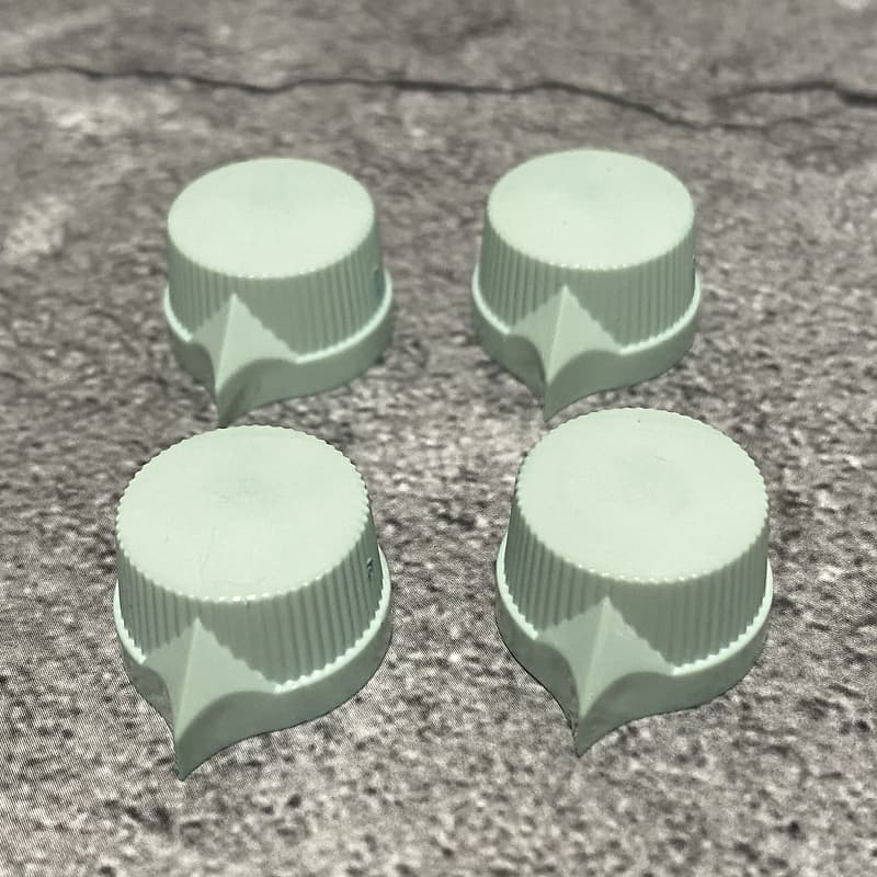 4x Light Green Custom Davies Klon 1400 Knob Amp Guitar Pedal | Reverb