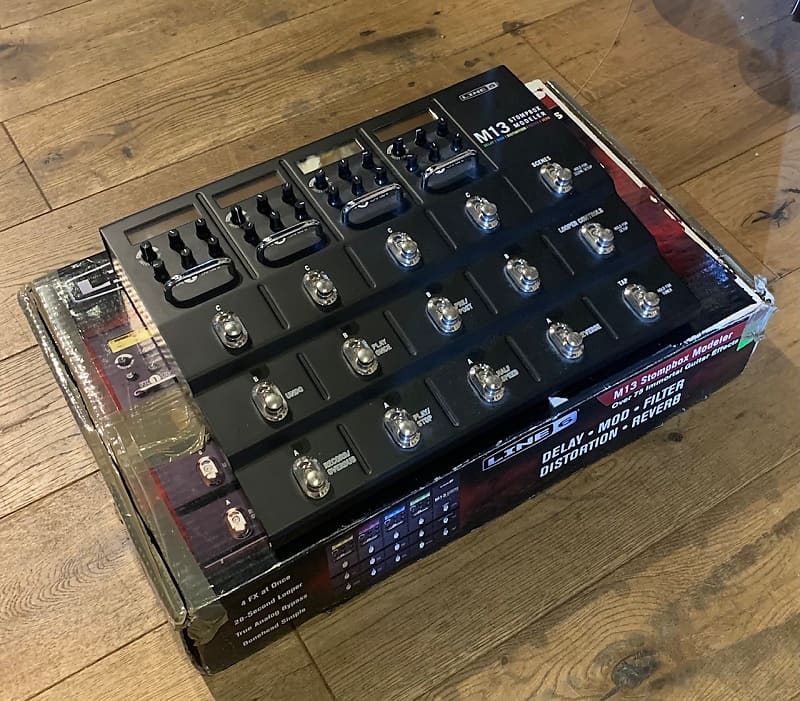 Line 6 M13 Stompbox Modeler Pedal Board ~ | Reverb Deutschland