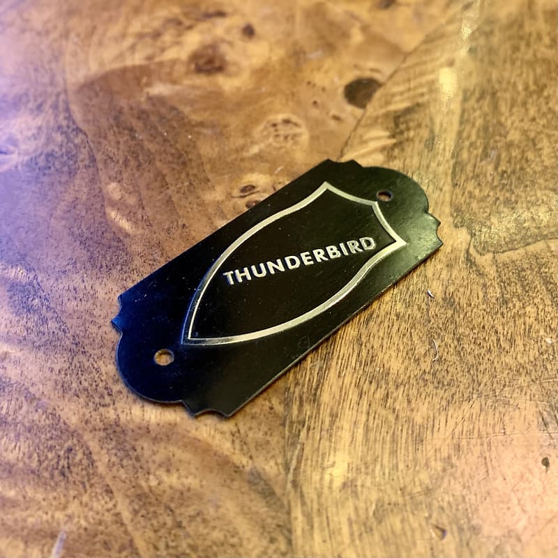 Guild Thunderbird truss rod cover c 1960’s Steel original | Reverb