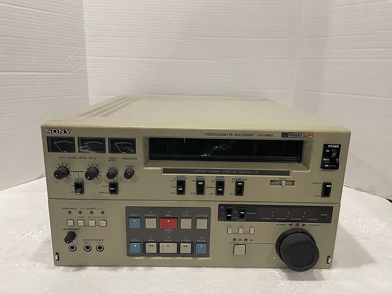 SONY VO-9850 U-MATIC SP | Reverb