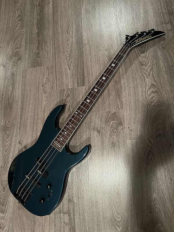 Kramer Forum III bass - Blue Metallic w/Hsc | Reverb