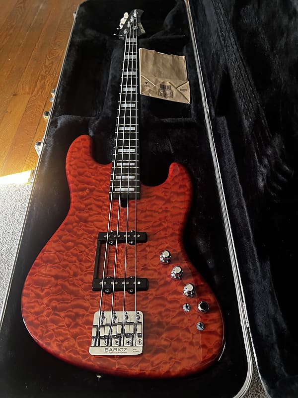 Modulus VJ4 - Aaaaa Quilted Maple Sienna Burst | Reverb