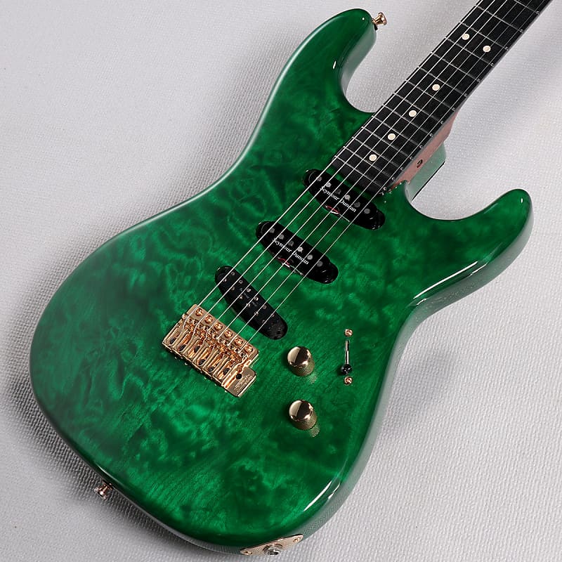WARMOTH ST Type Trans Green [SN 581] [12/11] | Reverb