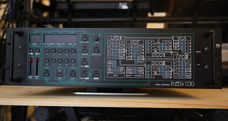 Crumar bit 01, 80's Italian Analog Synthesizer | Reverb