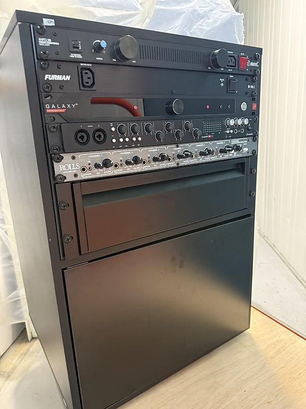 Gear4music Studio Rack Cabinet 2022 - Black | Reverb UK