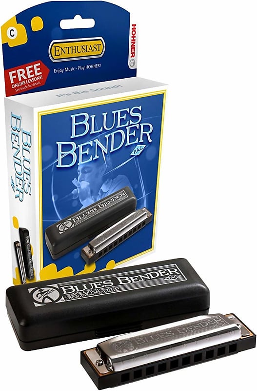Hohner BBBX-F Blues Bender PAC Harmonica - Key of F | Reverb