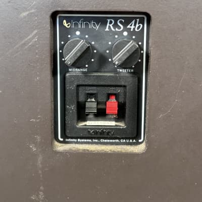 Vintage Infinity Polydome RS4B Floor Standing Speakers | Reverb