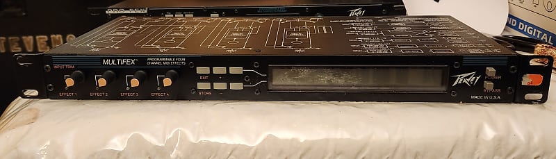 Vintage Peavey Multifex 4-channel Digital Multi Effects | Reverb